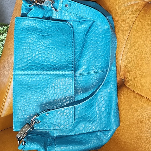 jewell by thirty one | Bags | Jewell By Thirty One Blue Faux Leather ...